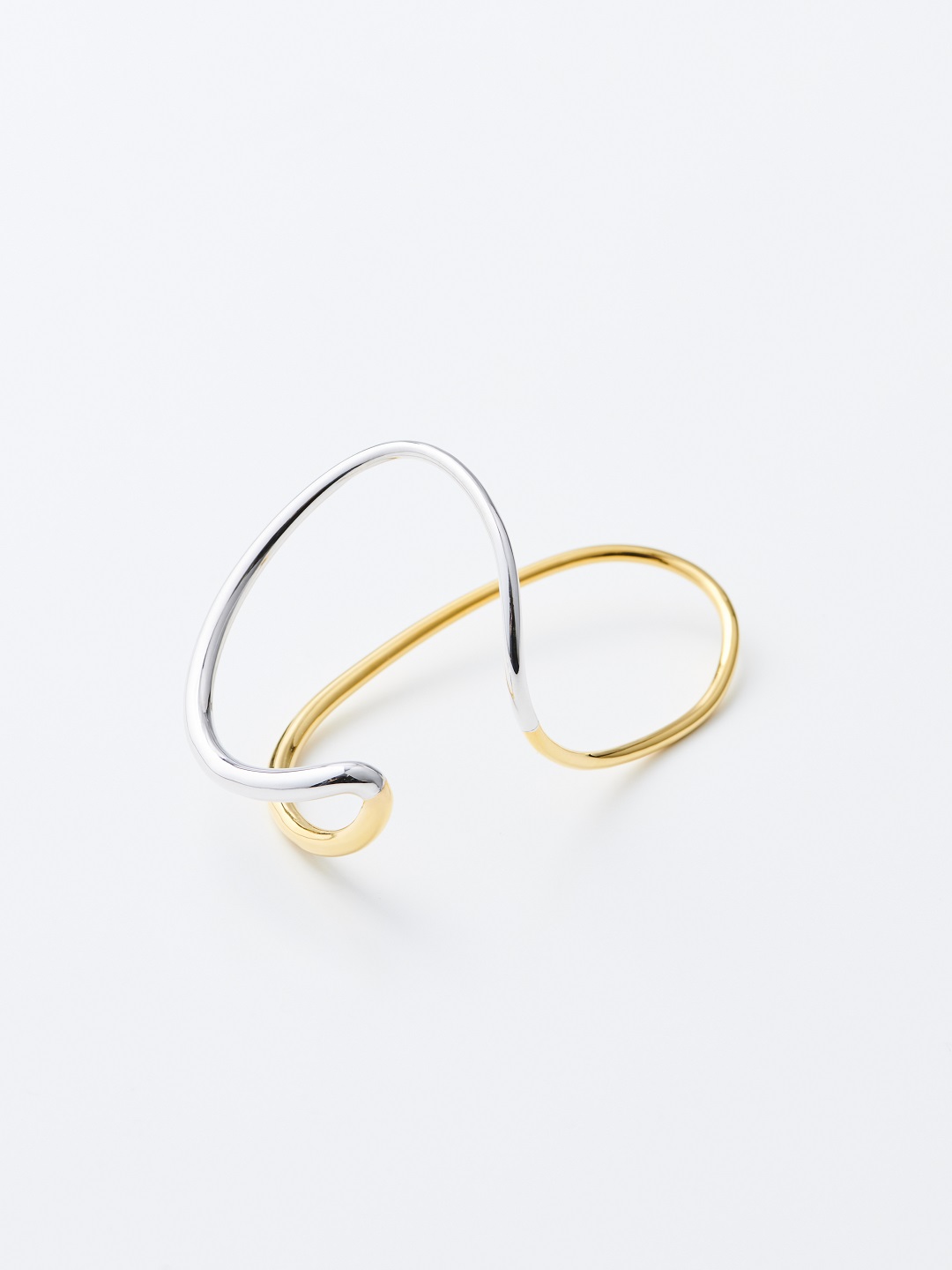 Charlotte Chesnais(シャルロット シェネ) | アイヴィー ブレスレット - シルバー/イエローゴールド ...