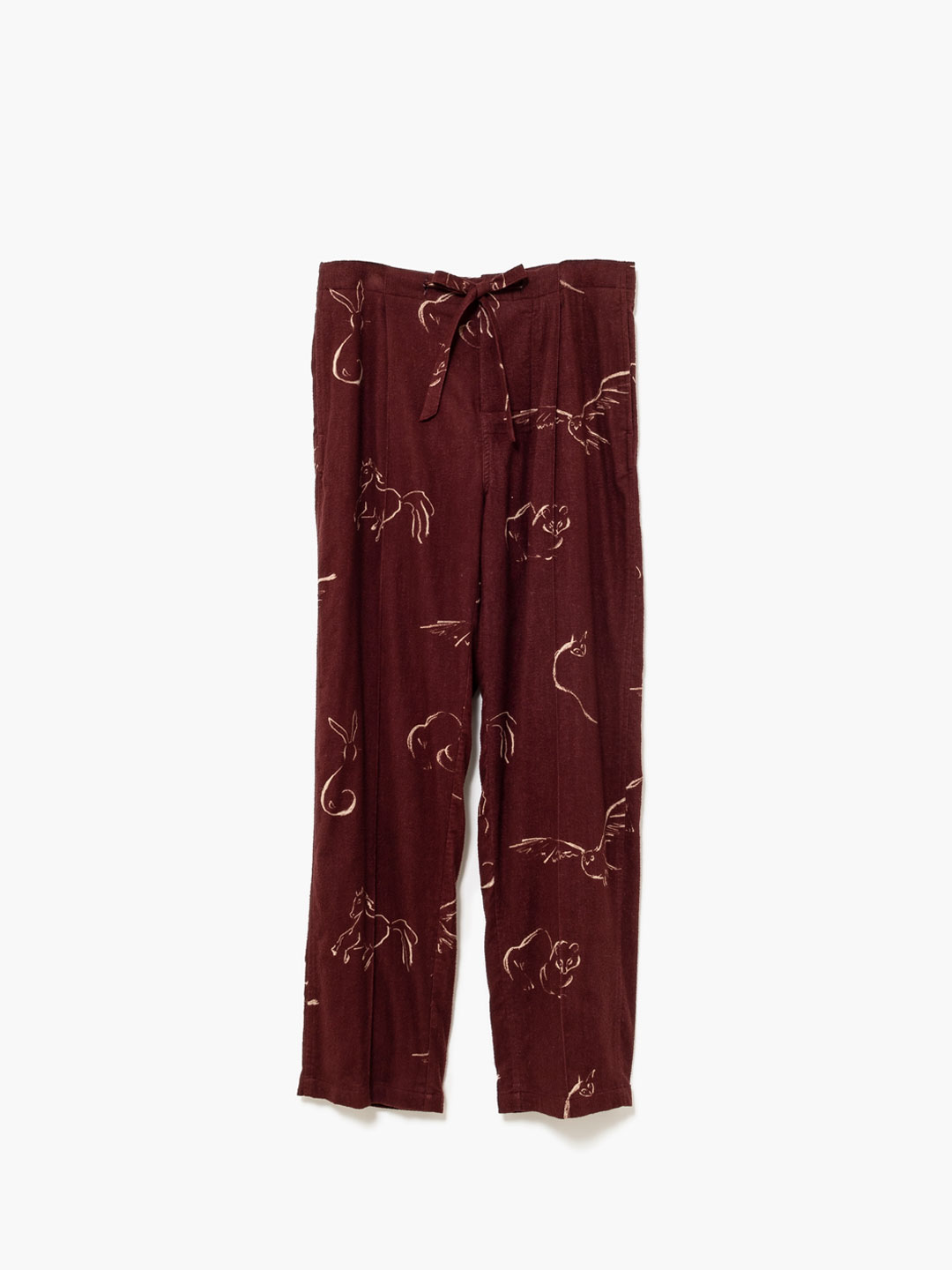 WRYHT(ライト) | ストリングウェスト トラウザーズ - ワイン | ESCAPERS ONLINE(エスケーパーズ オンライン)公式通販サイト